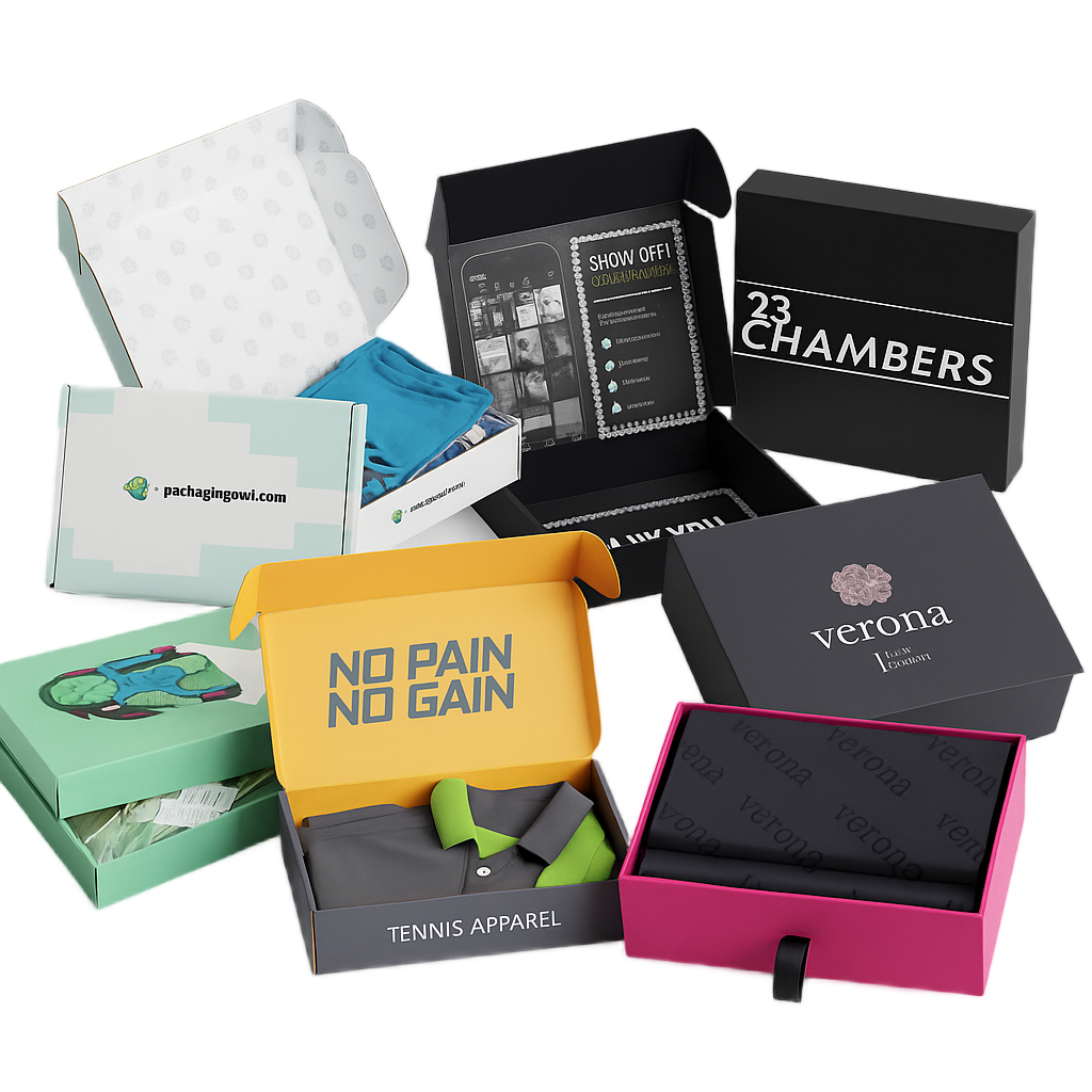 Custom Apparel Boxes | Luxury Fashion Brand Packaging