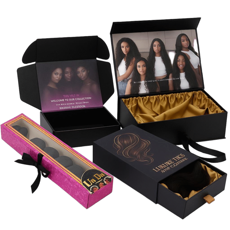 Custom Wig Boxes | Luxury Hair Packaging Experience