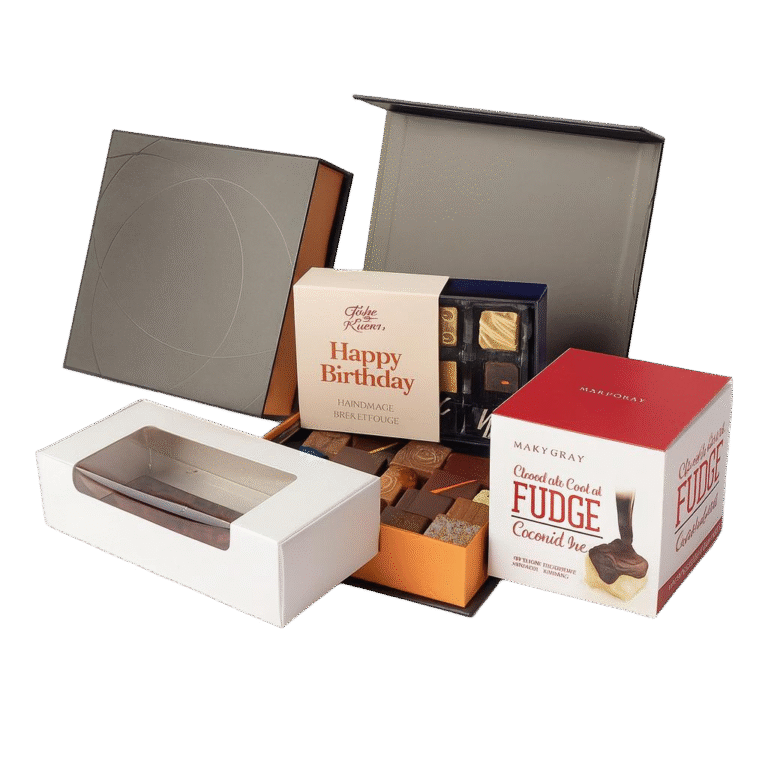 Custom Fudge Boxes - Letai Packaging Manufacturer