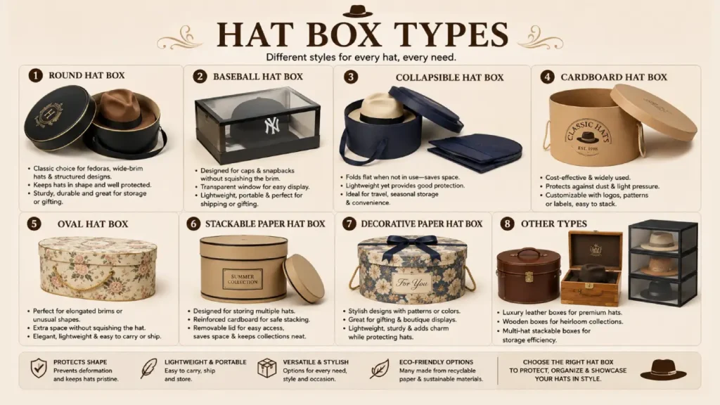 What Is A Hat Box? The Ultiamte Guide - Packaging Manufacturer: Premium ...